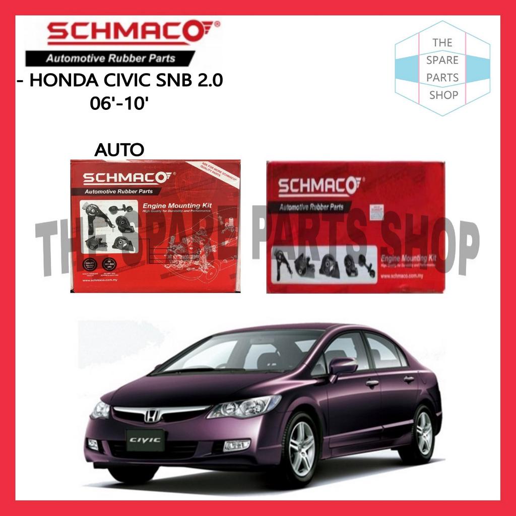 HONDA CIVIC SNB 2.0 AUTO SCHMACO ENGINE MOUNTING SET (4PCS IN 1 SET ...