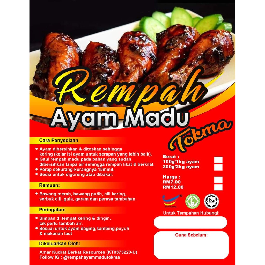🔥 REMPAH VIRAL 🔥 REMPAH AYAM MADU TOKMA vs REMPAH BLACK PEPPER TOKBAH 🔥 ...