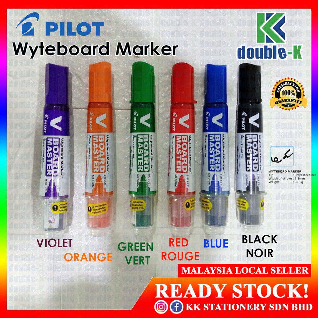 PILOT Wyteboard Marker Pen RM3.90/pcs and RM3.80/wholesale | Shopee ...