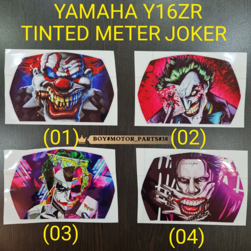 YAMAHA Y16 Y16ZR / LC135 V8 FI METER TINTED JOKER METER COVER SCREEN ...