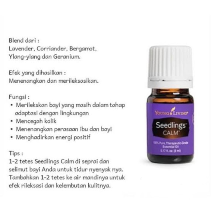 Seedling calm young living store