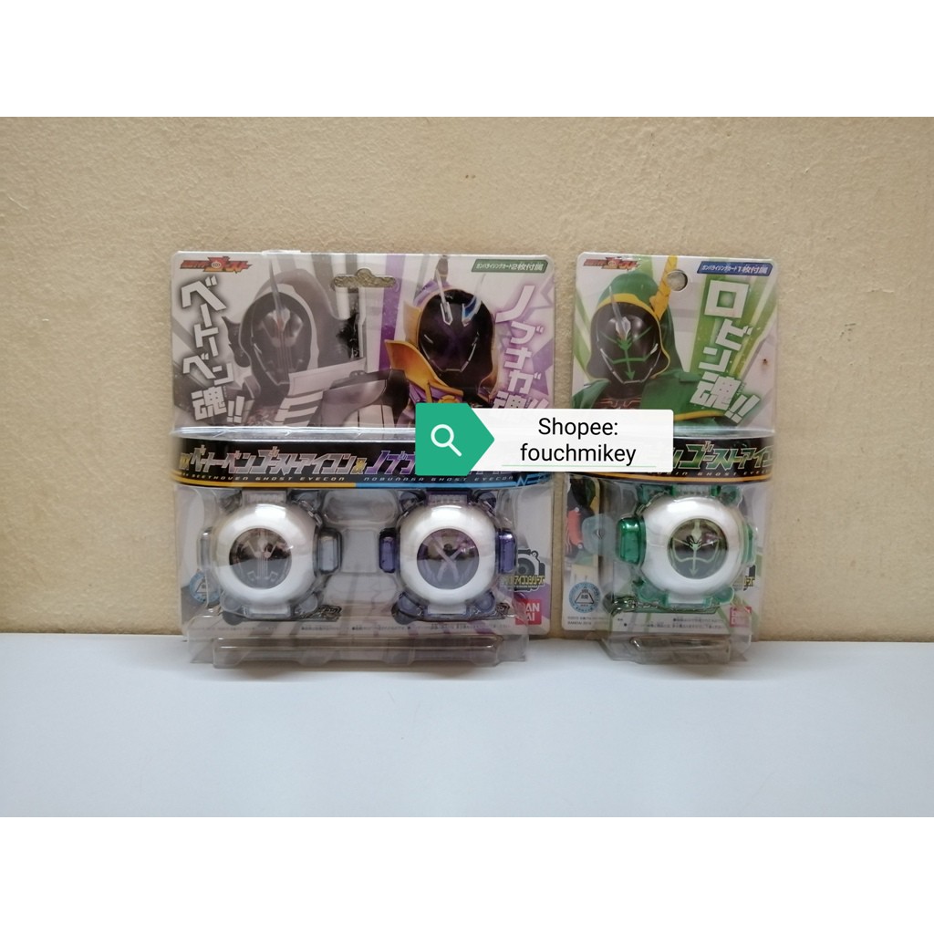 [Ready Stock現貨]Kamen Rider Ghost DX DX Robin Eyecon / DX Beethoven & Nobunaga Eyecon | Shopee ...