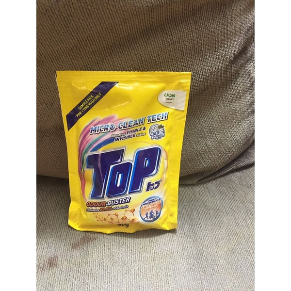 Sample Pack Top detergent 90g | Shopee Malaysia