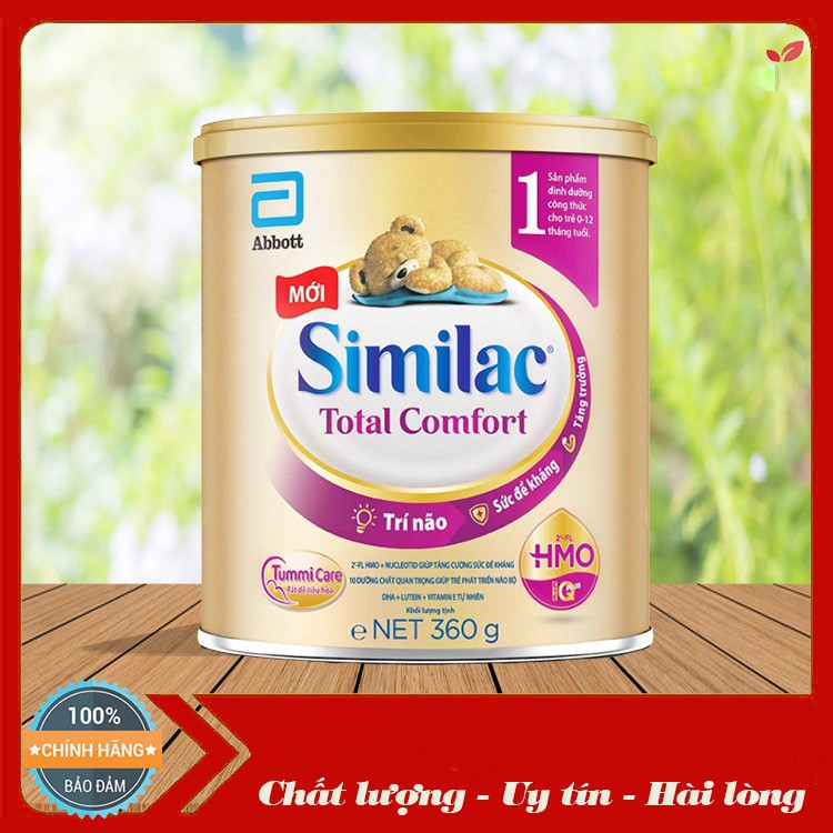 (New) Combo 4 Cans Of Similac Total Comfort Milk No. 1 360g | Shopee ...