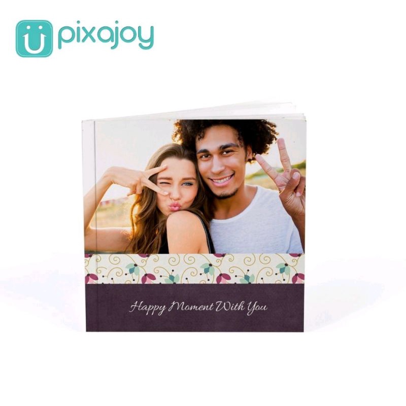 Pixajoy Photobook Softcover 8" x 8" Square Photo Book, 40 pages ...