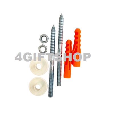 Wash Basin Bolts Bracket l Basin Wall Plug Fixing Set | Shopee Malaysia
