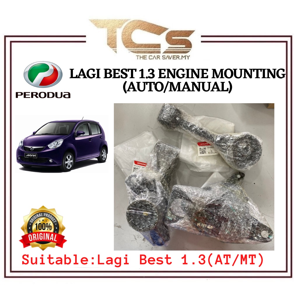 Original Perodua Lagi Best 1.3 Engine Mounting Kit Set (Auto/Manual) | Shopee Malaysia