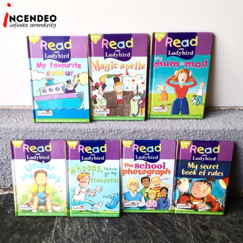 Read with Ladybird Story Books (7 Books) | Shopee Malaysia