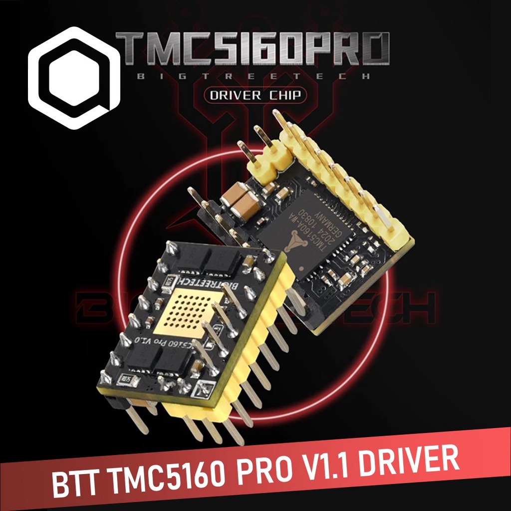 BTT TMC5160 Pro V1.1 48V Stepper Motor Driver Ultra-quiet BIGTREETECH ...