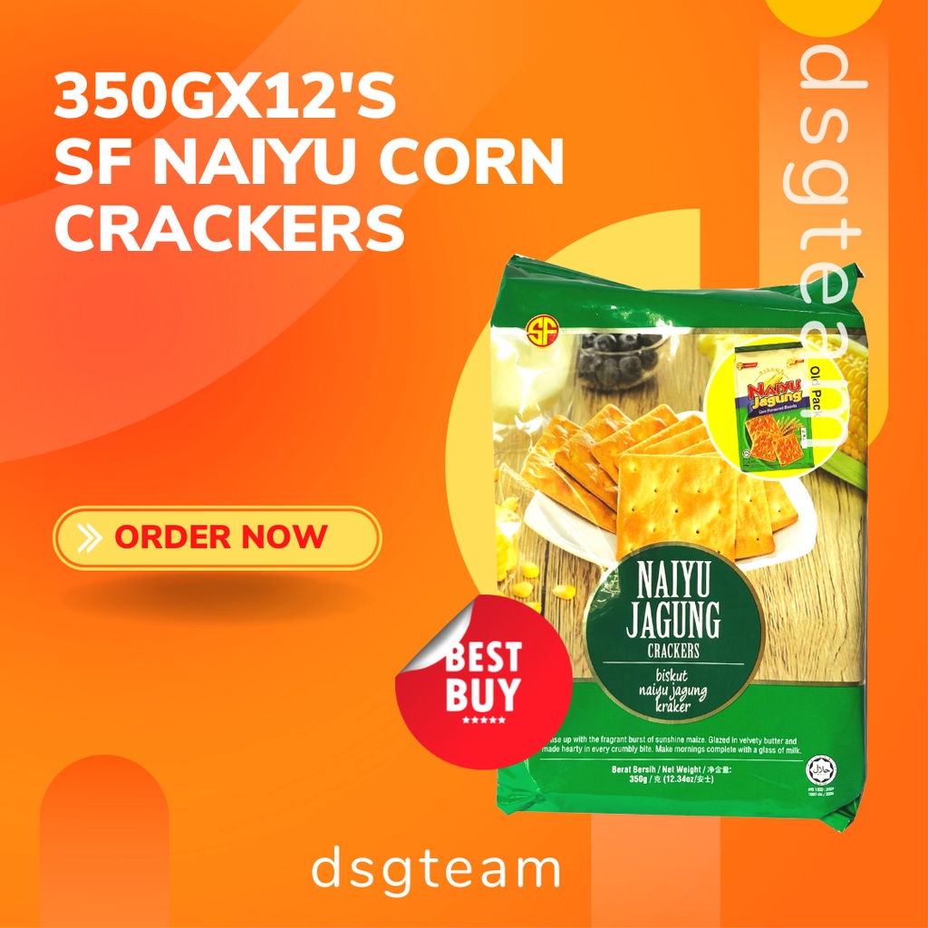 Shoon Fatt Naiyu Corn Crackers (350g x 12pcs) | Shopee Malaysia