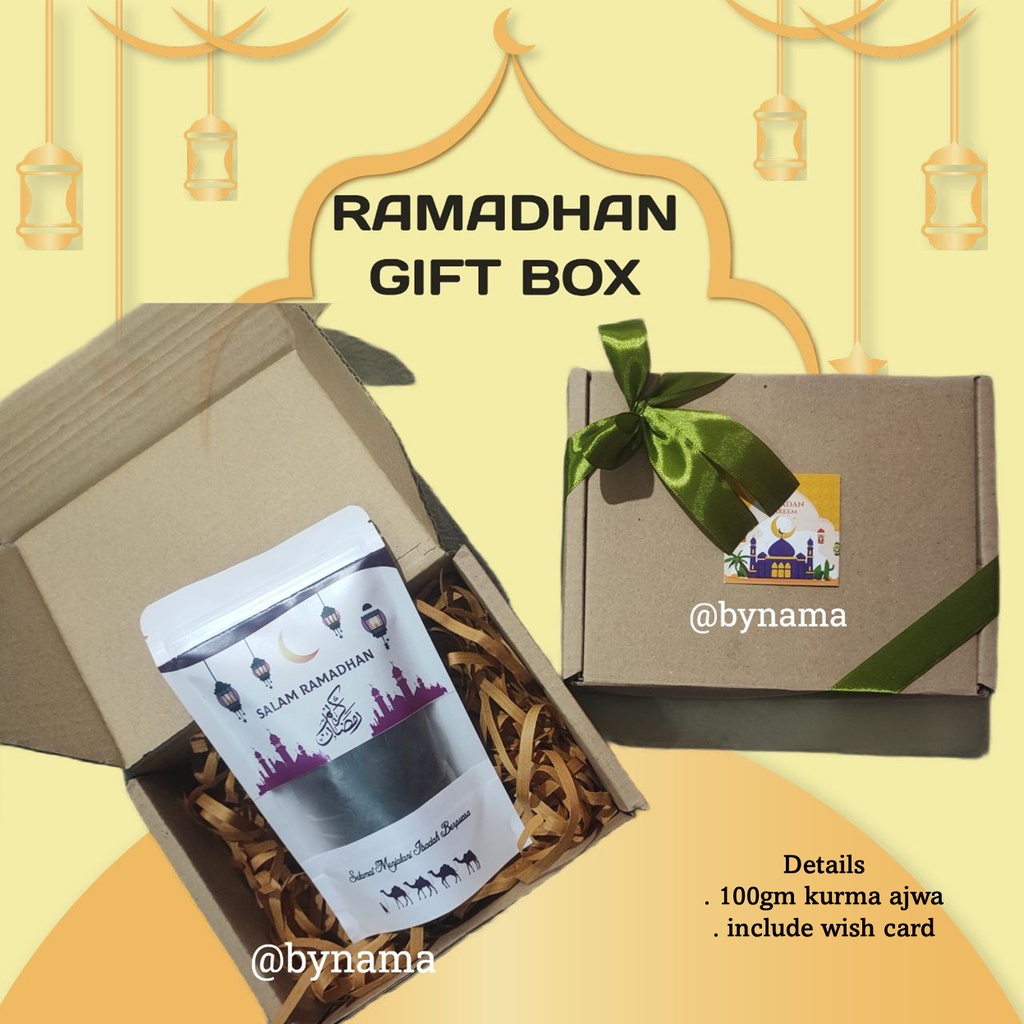 Ramadan Doorgift Ramadhan Gift Box Ramadan Kareem Puasa Giftbox