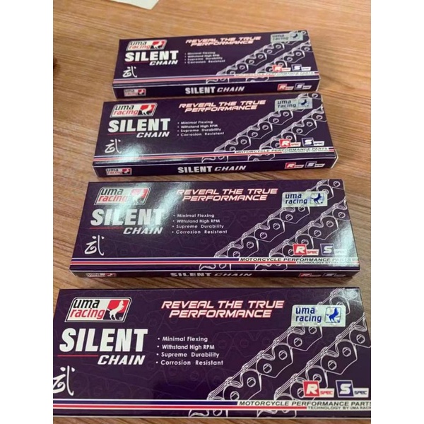 TIMING CHAIN SILENT CHAIN RANTAI TIMING UMA 135LC Y15ZR FZ150 YSUKU 96L ...