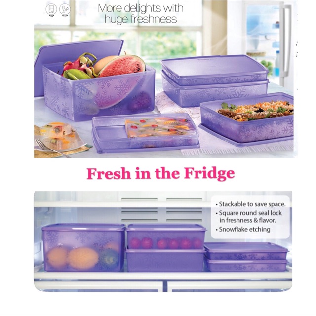 TUPPERWARE Festive Stor N Serve Set (1.25L/3L/6L) | Shopee Malaysia