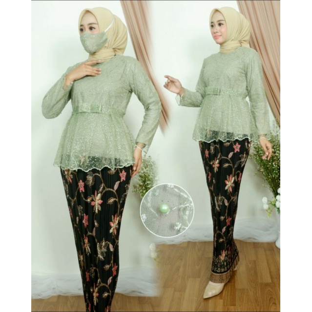 MODERN KEBAYA - GRADUATION KEBAYA - MARSYA PARTY KEBAYA SET - BY ADEL ...