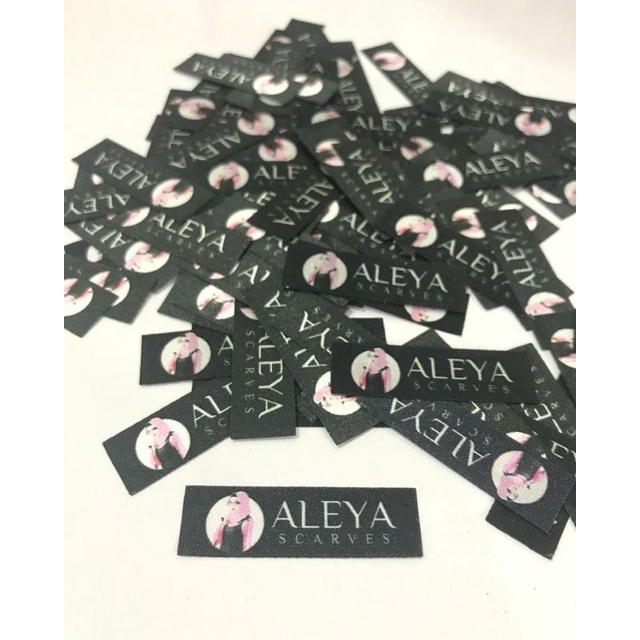 🔥🔥LABEL TUDUNG/TAG TUDUNG FABRIC MURAH DAN ELEGANT🔥🔥 | Shopee Malaysia