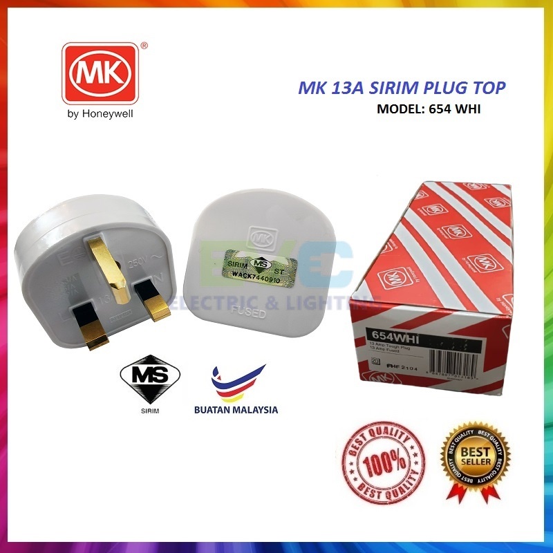 MK 13A Sirim Plug Top ( 692-WHI ) | Shopee Malaysia