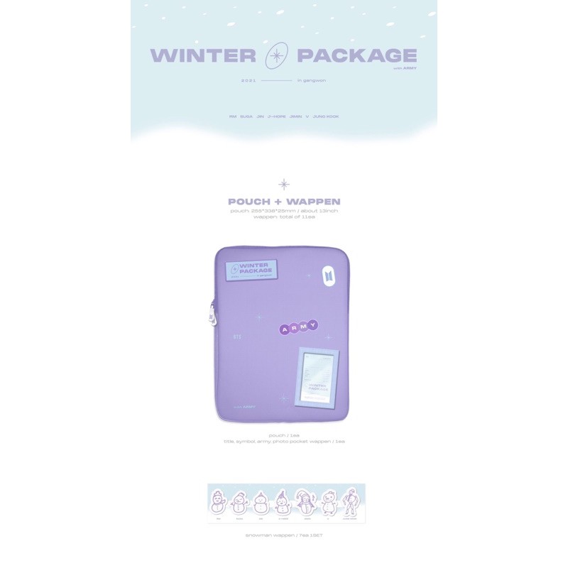 [READY STOCK - LOOSE ITEMS] 2021 BTS WINTER PACKAGE | Shopee Malaysia
