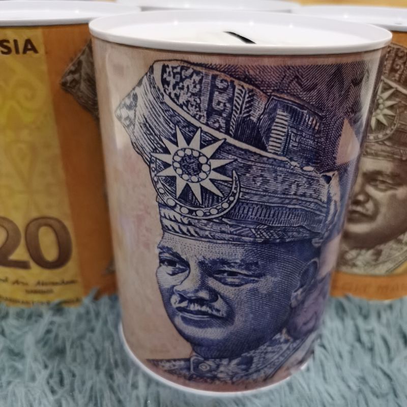 RM100 Duit Syiling Ringgit Mata Wang Malaysia Seal Type Coin Money Bank ...