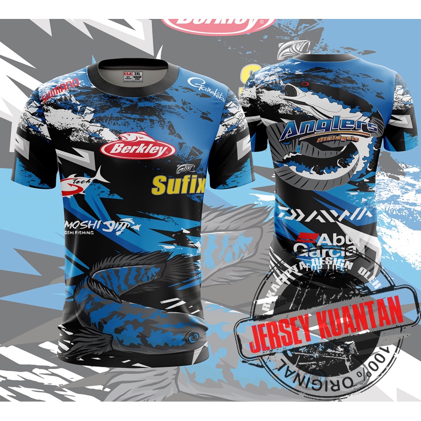 Baju mancing Anglers Malaysia V1 (Short/LongSleeve) | Shopee Malaysia