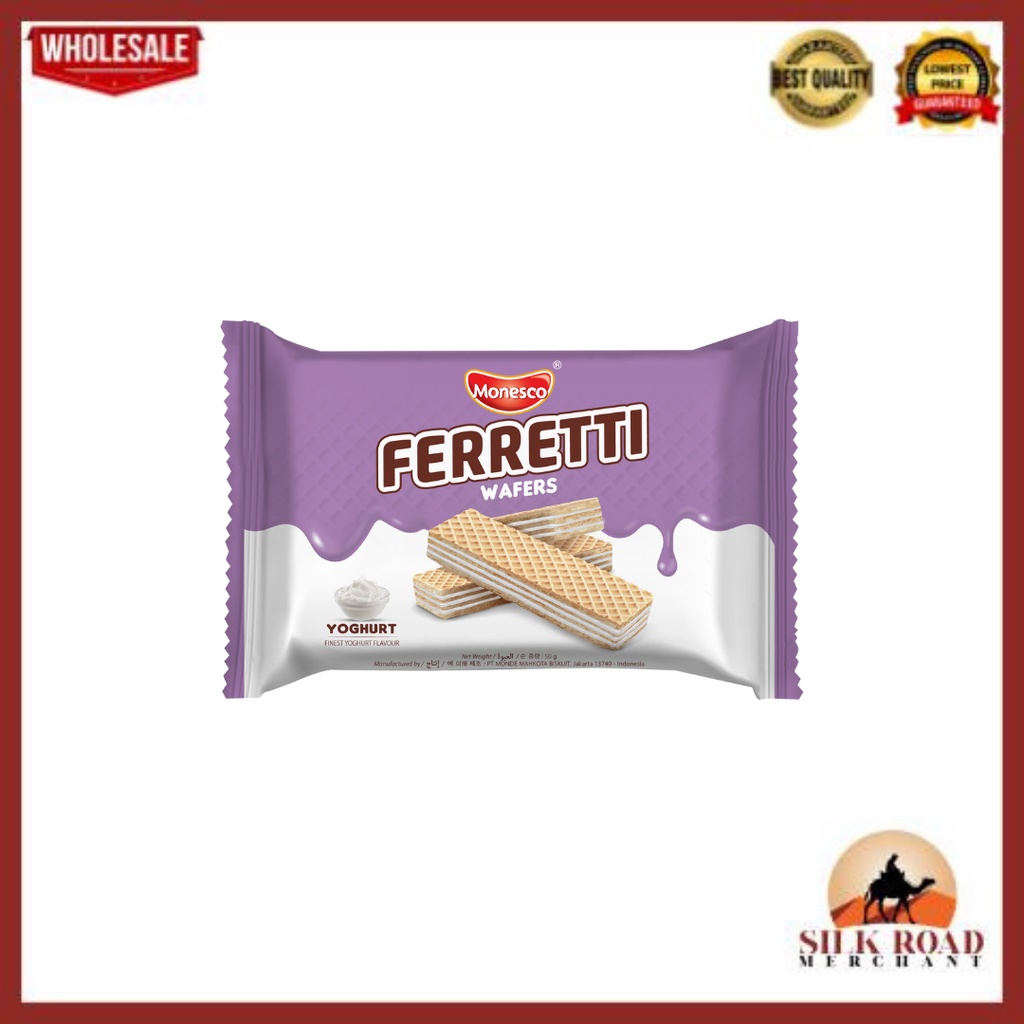 MONESCO FERRETI WAFER (CHOCOLATE WAFER, MILK WAFER, CHEESE WAFER ...
