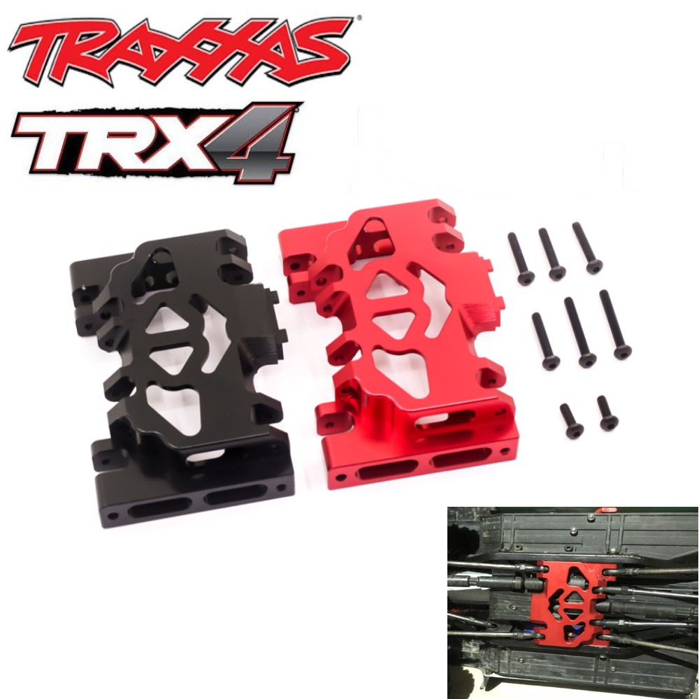 TRAXXAS TRX4 Alloy Gearbox Mount Base Chassis Skid Plate For TRX4 Sport ...
