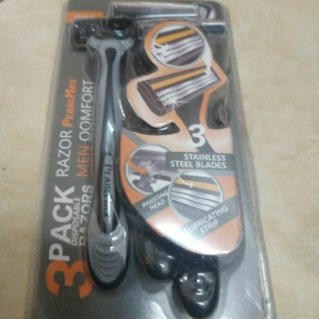 Double Blades Razor Shaver 3pcs (pisau cukur / pencukur) | Shopee Malaysia