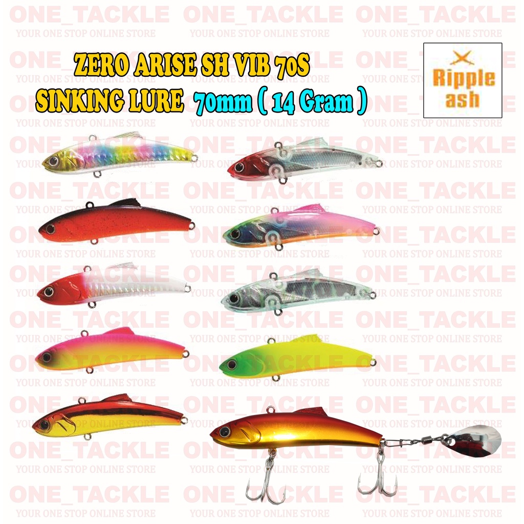 Zero arise Ripple ASH SH vib 70mm | Shopee Malaysia