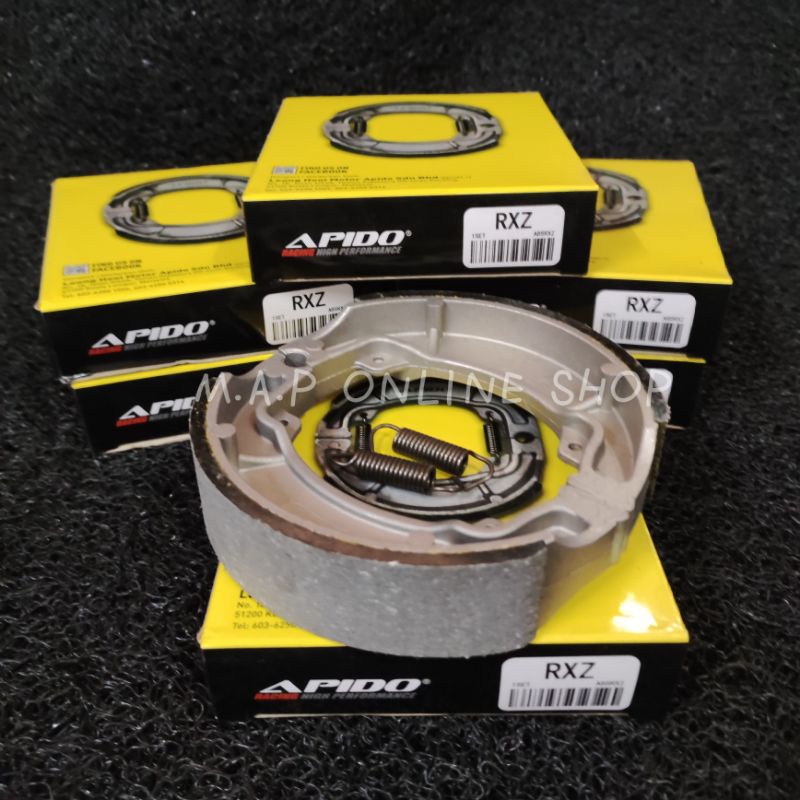 BRAKE SHOE REAR YAMAHA RXZ LC135 SRL115 LAGENDA-Z110 FZ150 100% ...