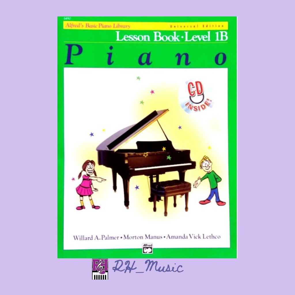 Alfred's Basic Piano Library Lesson Book, Bk 1B | Shopee Malaysia