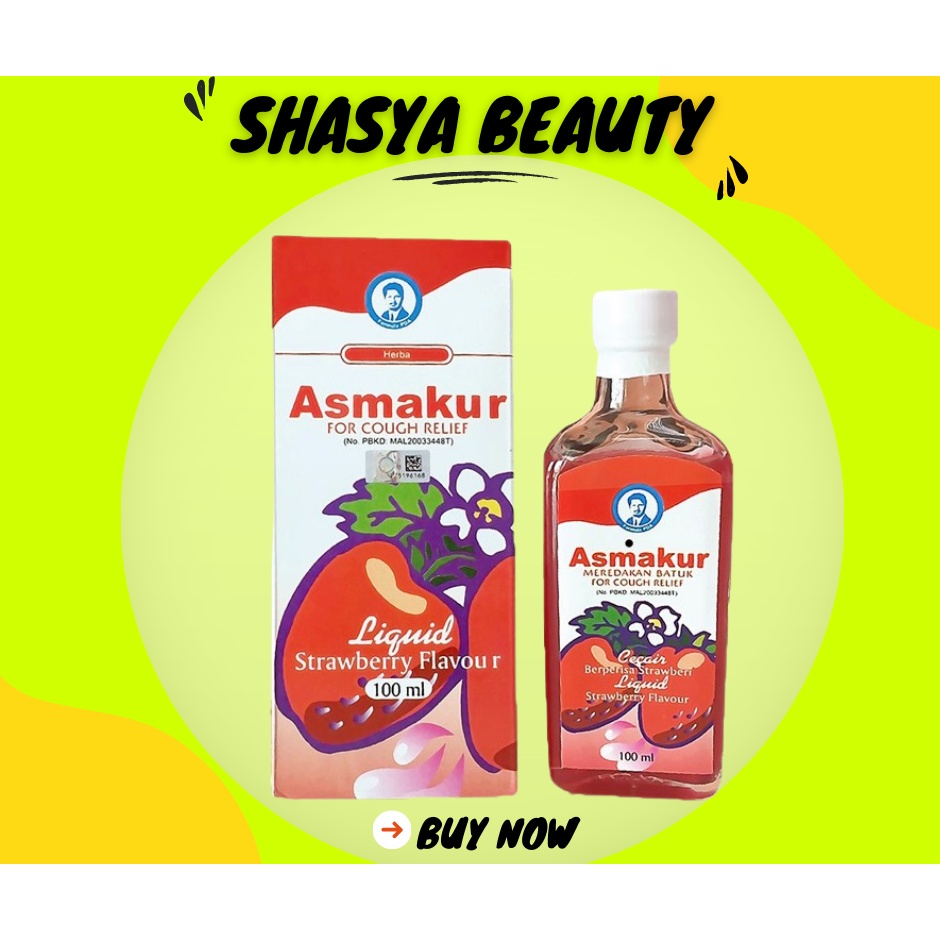 ASMAKUR STRAWBERRY FLAVOUR ORIGINAL ( UBAT BATUK ) | Shopee Malaysia