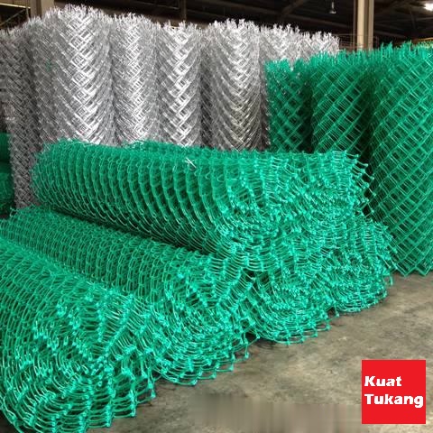 [12 Meter] Chain Link PVC Fence Fencing Pagar 3inci kotak | Shopee Malaysia