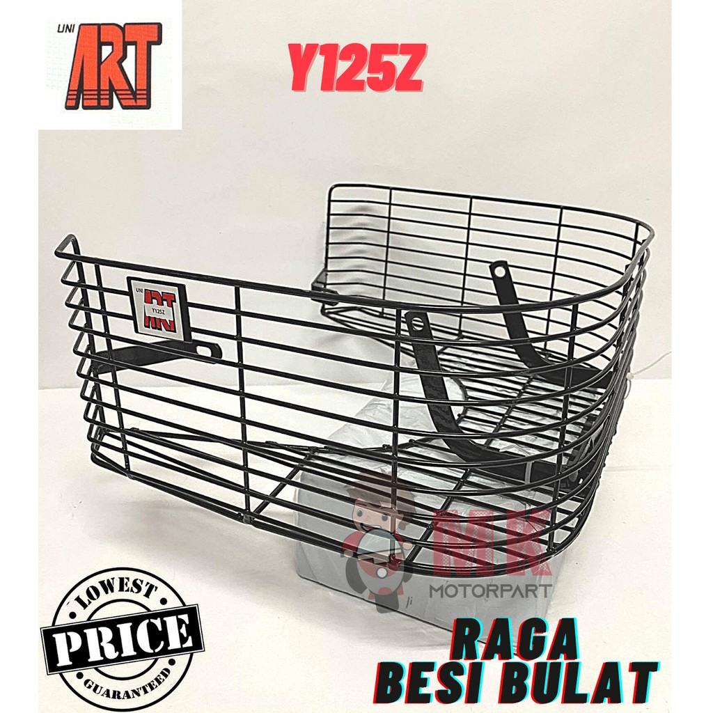 Bakul Raga BESI BULAT / Iron Wire Basket Yamaha Y125 125Z Y125Z 125ZR Y125ZR | Shopee Malaysia