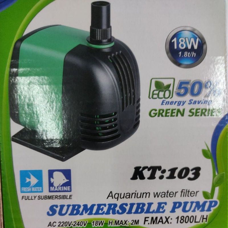 KINTONS Submersible Water Pump/ Pam Air Ikan Akuarium for Aquarium ...