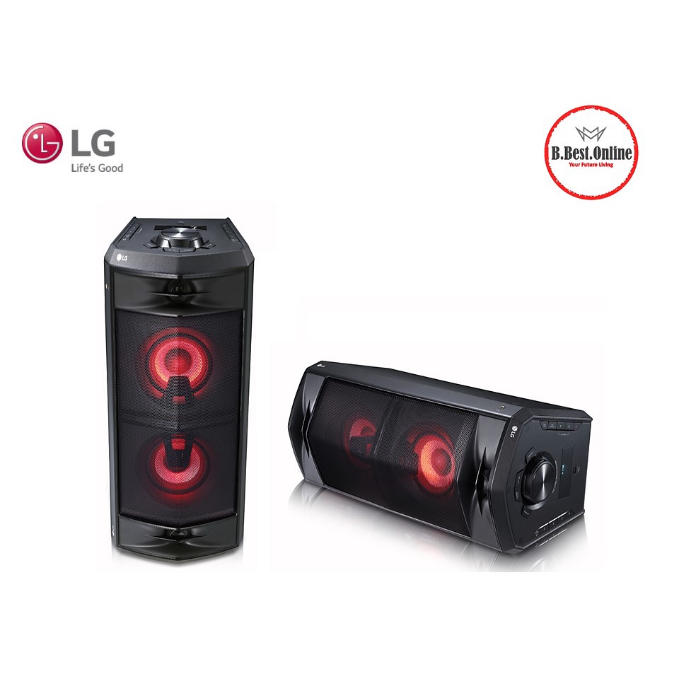 LG-FJ5 XBOOM 220W Speaker System with Karaoke Creator & Bluetooth ...