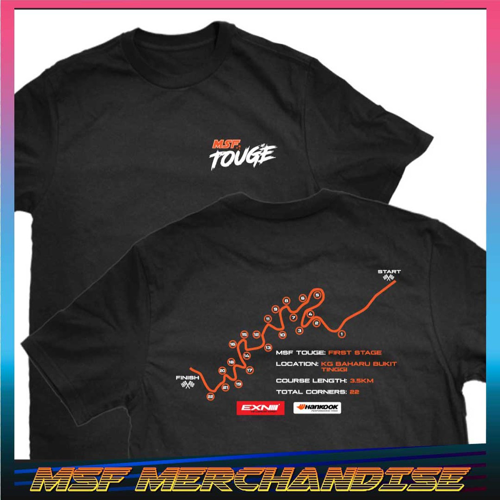 MSF Touge Stage 1 Tee | Shopee Malaysia