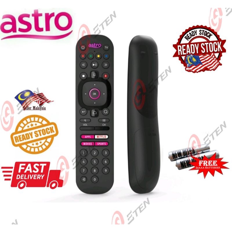 Original Astro remote 4k plus Netflix function remote control free ...