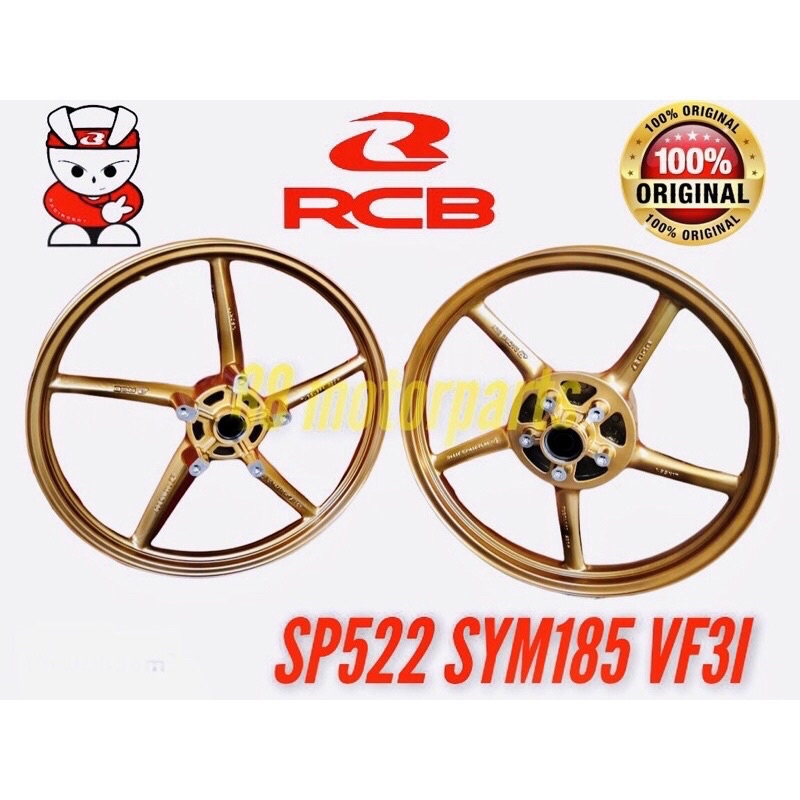 💯 ORIGINAL RCB SP522 SPORT RIM SYM185 VF3I | Shopee Malaysia