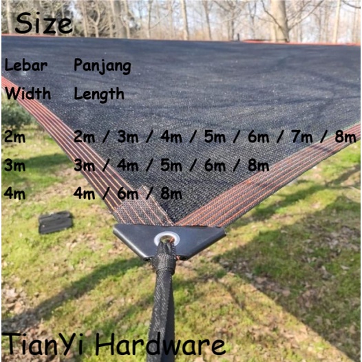 90gsm Privacy Net Outdoor Garden Net Orchid Net Sunblock Shade Net UV ...