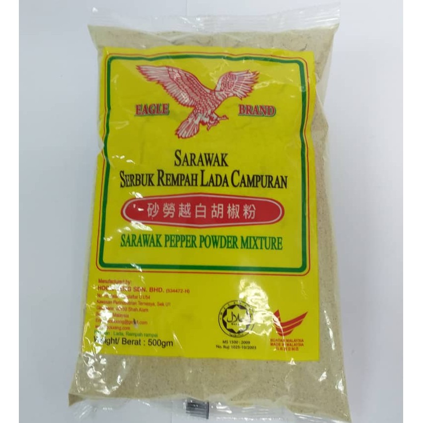 Eagle Sarawak Serbuk Rempah Lada Campuran / White Pepper Powder / 白胡椒粉 ...