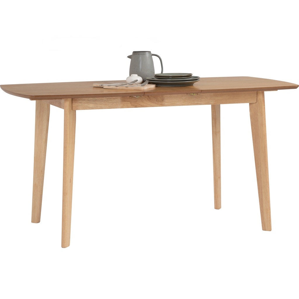 ARTHUR 1.2M Extendable Dining Table 6 Seater Dining Table Extension ...