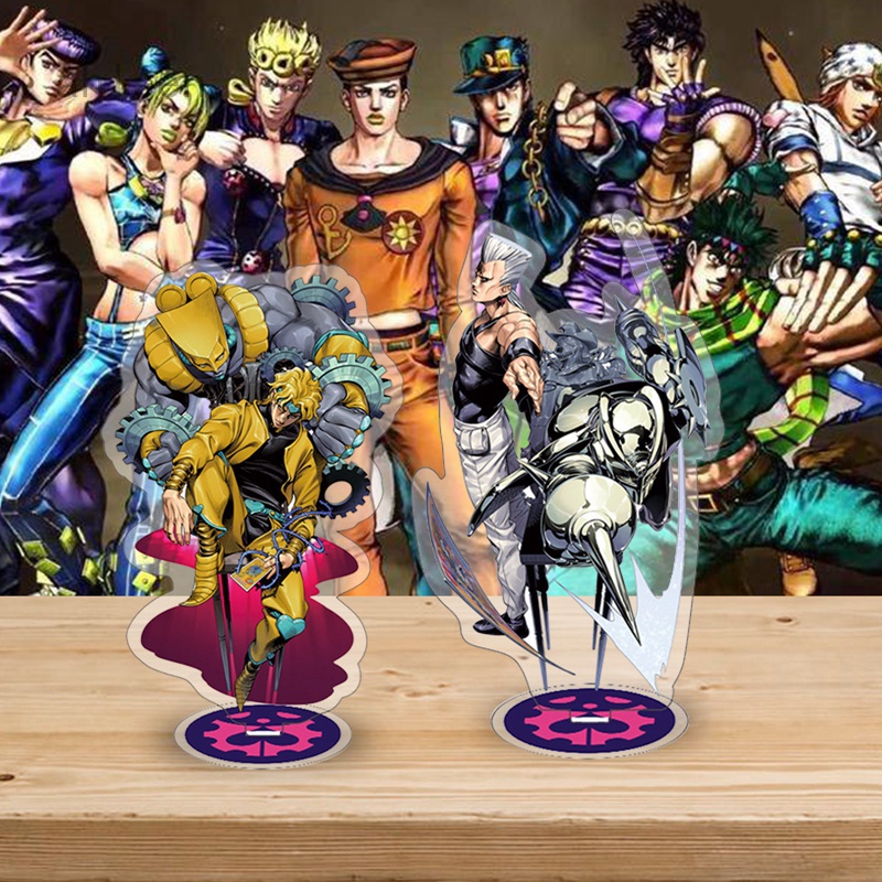 HOT++Anime JoJo's Bizarre Adventure Acrylic Stand Model Plate Desk ...