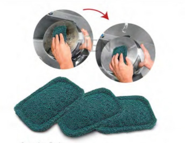 Span Basuh Pinggan, Scouring Pad, Scrub Sponge, Dish Wash Sponge (3pcs ...