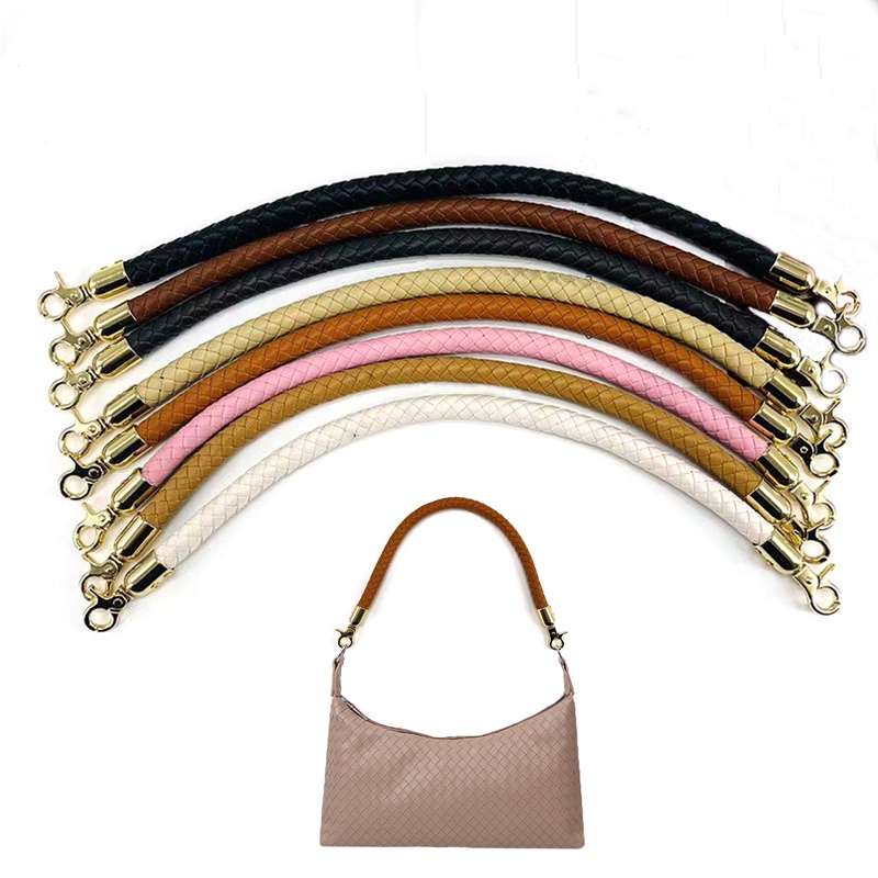 GCGCTOP 30/40/60cm DIY Braided PU Leather Replacement Detachable Bag ...
