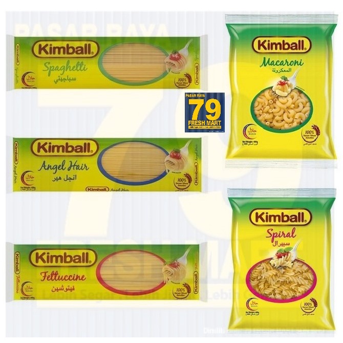 Kimball - Spaghetti / Fettucine / Angel Hair / Macaroni / Spiral (400g ...