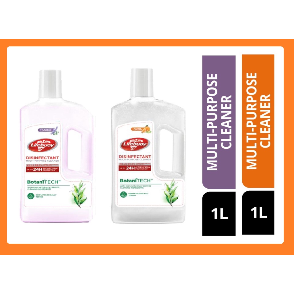 Lifebuoy Multi-Purpose Cleaner - Lavender & Eucalyptus - Tea Tree ...