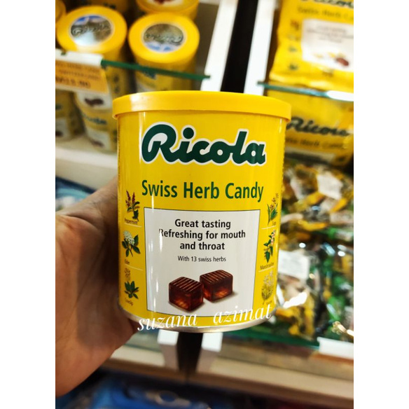 RICOLA SWISS HERB CANDY 💯 COKLAT LANGKAWI | Shopee Malaysia