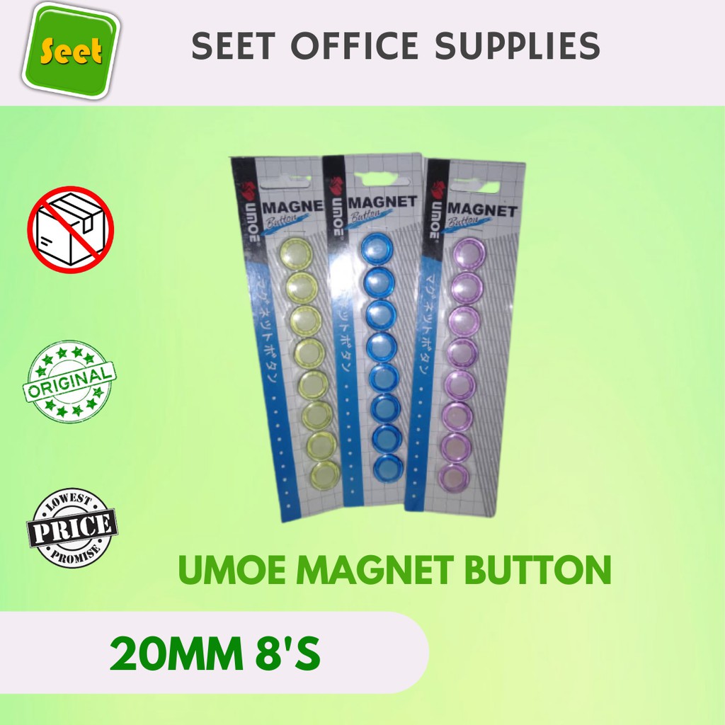 Magnet Button (Random Colour) | Shopee Malaysia