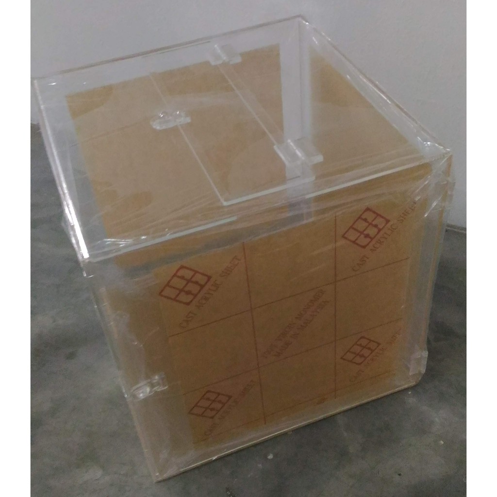 [ Pre Order ] 13.5 x 13.5 x 13.5in Acrylic Tender Box With Big ...