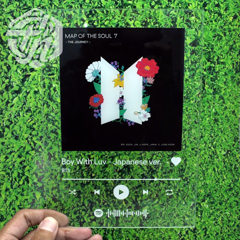 Acrylic Spotify Print Uv | Room Display | Custom Album Cover | Spotify ...