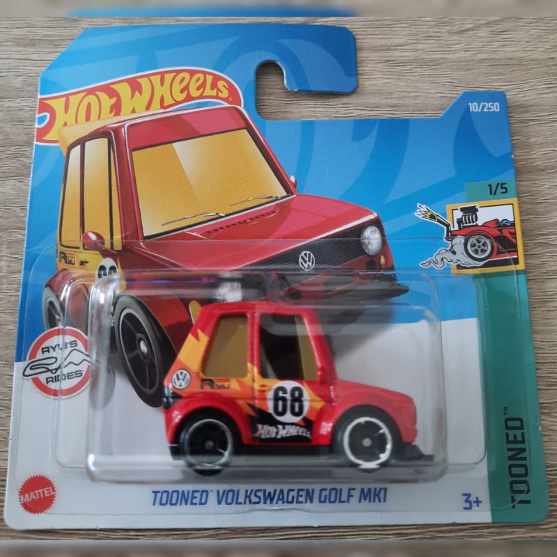 Hotwheels Tooned Volkswagen Golf MK1 Short Card | Shopee Malaysia